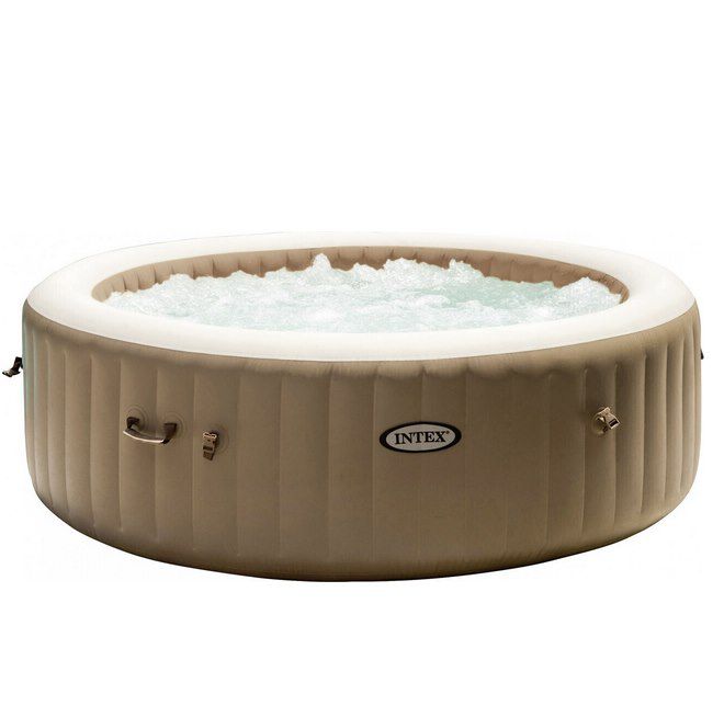 Intex Whirlpool Pure Spa Bubble Massage Ø 216cm Für 6 Personen Für