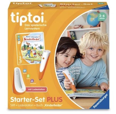 ️ Ravensburger tiptoi Starter-Set mit Stift und Kinderlieder für 67,99 ...