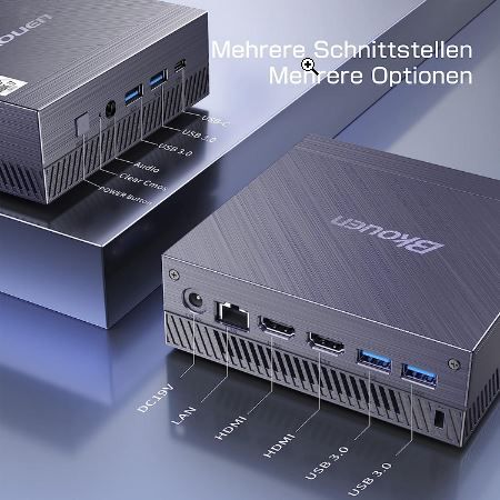 Bkouen Mini PC mit Intel i7-10810U, 16GB, 512GB für 449,99€ (statt 700€)