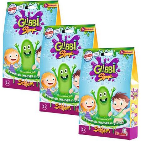 3er Pack Simba Glibbi Slime, Badewannenzusatz für 5,49€ (statt 12€) - Prime