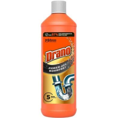 1 Liter Drano (Mr Muscle) Power-Gel Abflussreiniger ab 2,69€ (statt 4€)