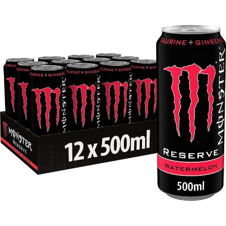12x Monster Energy Reserve Watermelon, 0,5L für 11,25€ (statt 18€) - 0 ...