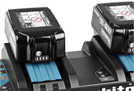 ⚡️ Makita Doppel-Schnellladegerät DC18RD für 66,37€ (statt 93€)