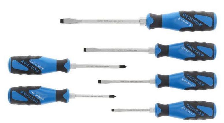 Gedore SK 2154 6-teiliger Schraubendreher Satz für 16,90€ (statt 29€)