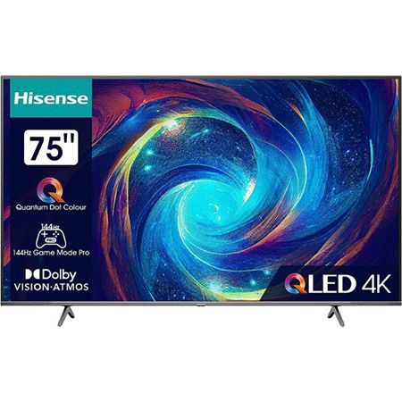 Hisense 75E7KQ PRO 75 Zoll QLED 4K UHD Smart TV für 809€ (statt 907€)