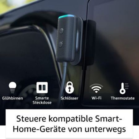 Echo Auto (2. Gen.) - Nimm Alexa mit auf die Fahrt für 19,99€ (statt 44€)