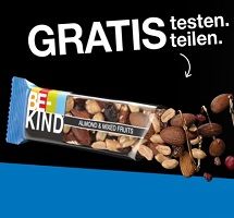 Wieder da! BE-KIND- Snacks gratis ausprobieren
