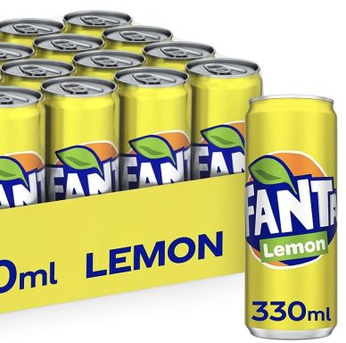 🍋 24x Fanta Lemon je 330ml Dose für 14,84€ (statt 20€) - nur 0,62€ pro Dose
