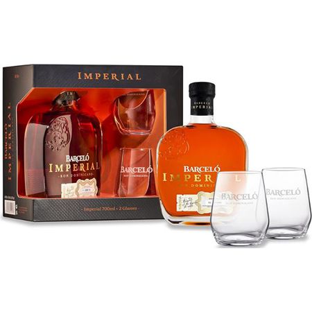 Ron Barceló Imperial Ron Dominicano Rum + Gläser für 26,99€ (statt 32€)