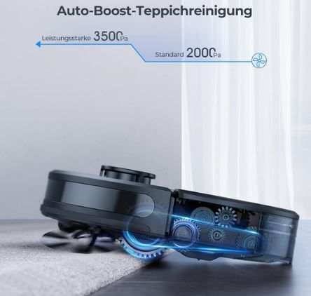 Laresar L6 Nex Saug- & Wischroboter mit 3.500Pa für 289€ (statt 400€)