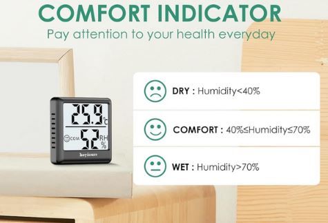 3er Pack hoyiours Indoor Thermo- & Hygrometer für 7,49€ (statt 15€)