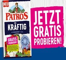 Patros Kräftig gratis ausprobieren - ab 01.10.