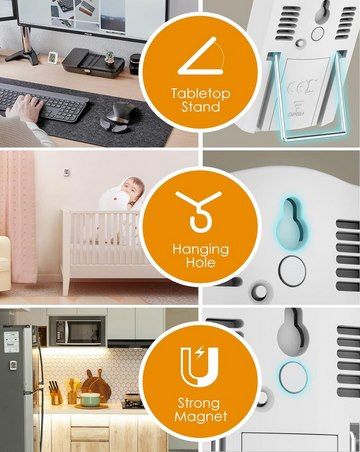hoyiours Innen Hygro- & Thermometer für 4,79€ (statt 8€)