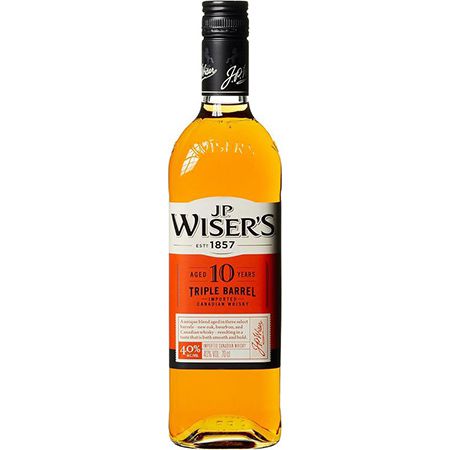 🥃 J.P. Wiser's Triple Barrel Canadian Whisky, 10 Jahre, 0,7L für 11,89 ...
