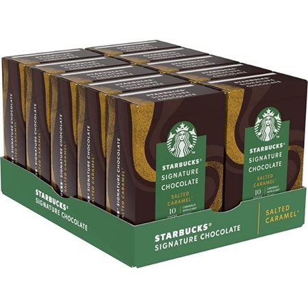 10er Pack Starbucks Signature Chocolate Salted Caramel 44,99€ (statt 53€)