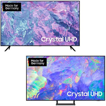 🔥Samsung 75" Crystal UHD 4K CU8579 + 43" Crystal UHD 4K CU7199 für 1.199€ (statt 1.532€)