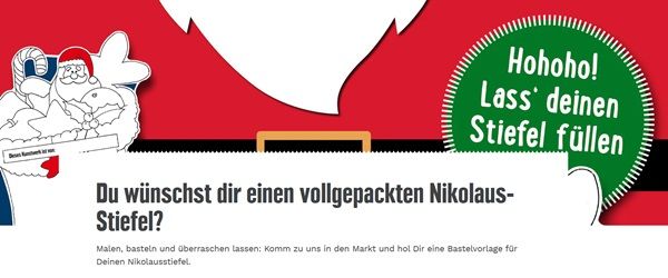 Edeka Nikolausstiefel 2023