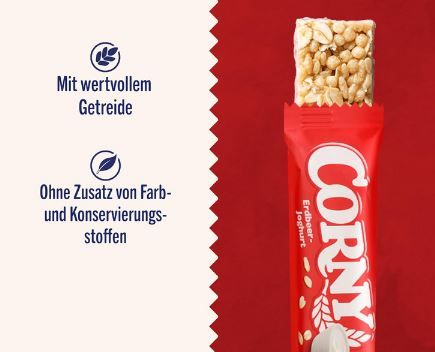 60 x Corny Classic Erdbeer-Joghurt Müsliriegel ab 17€ (statt 25€)