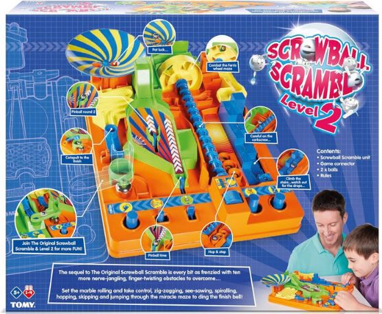 Screwball Scramble Crazy Ball II Geschicklichkeitsspiel für 20,19 ...