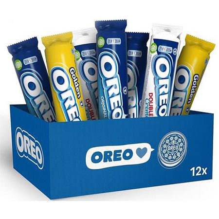 OREO Keks Geschenkbox mit 12 Packungen in 3 Sorten für 10,99€ (statt 17€)