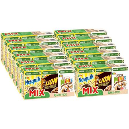 12er Pack Nestlé Mix Cerealien Mini Packs, je 200g ab 36,09€ (statt 42€)