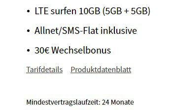 o2 Super Select S Allnet und SMS Flat mit 10GB für 9,99€ mtl. + 150€ Coupon