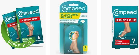 Amazon: Compeed Blasen- und Hühneraugenpflaster im Sale