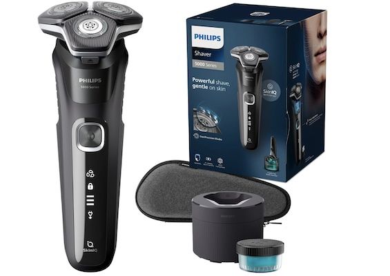 🪒 Philips S5898/50 elektrischer Nass- und Trockenrasierer für 104,99 ...