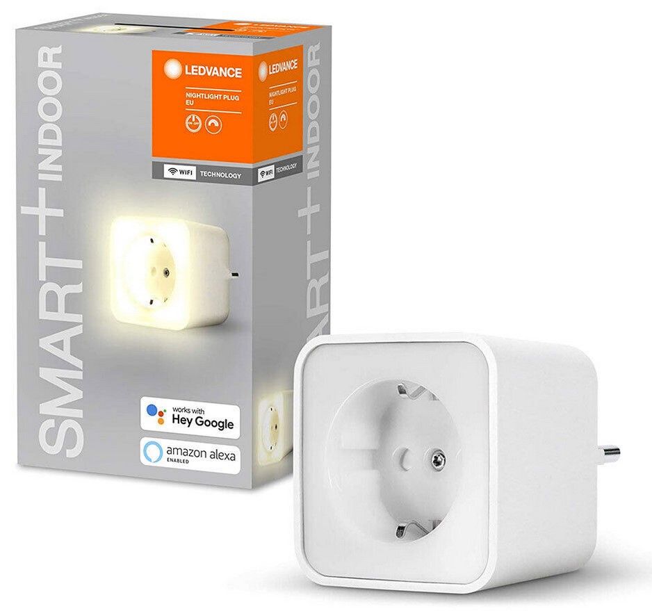 Ledvance Smart+ BT WiFi Steckdose + Nachtlicht für 8,99€ (statt 14€)