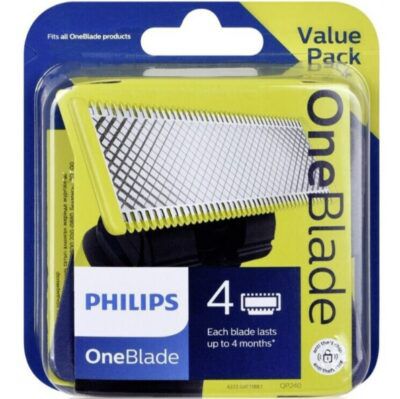 4 Philips Philips OneBlade QP240/50 Ersatzklingen ab 29,99€ (statt 40€)