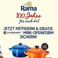 Rama-Produkte kaufen - Mini-Backform oder Mini-Cocotte gratis dazu