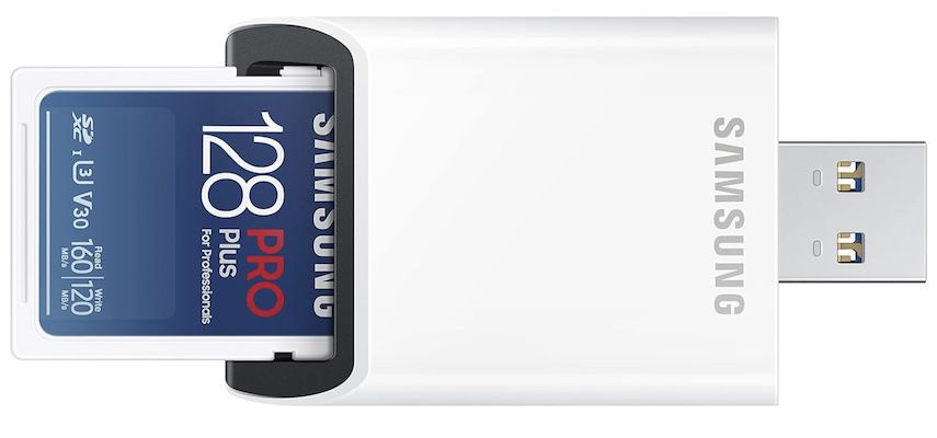 Samsung PRO Plus SD-Karte mit 128 GB für 20,99€ (statt 24€) Samsung PRO Plus SD-Karte mit 128 GB für 20,99€ (statt 24€)