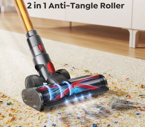 Buture VC80 Akku-Stielstaubsauger mit 38kPa Saugleistung für 107 ...