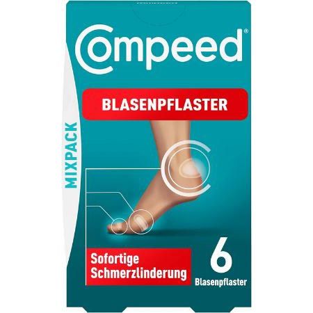 🦶 6er Pack Compeed Blasenpflaster Mixpack ab 5,35€ (statt 7€)