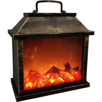 Star-Max LED Laterne mit Kamin-Optik ab 16€ (statt 23€)