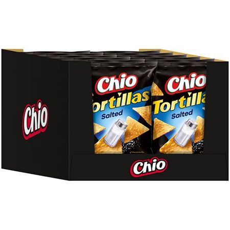😋 12er Pack Chio Tortillas Original Salted, 110g ab 12,89€ (statt 24€)