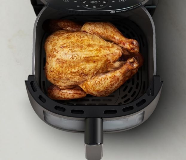 🍗 Philips NA230/00 6,2L Heißluftfritteuse mit Sichtfenster für 79,99 ...