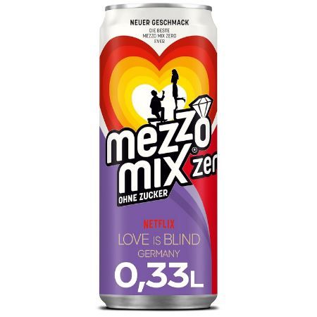 🥤 24er Pack Mezzo Mix Zero Dosen, 330ml ab 14,84€ (statt 24€)
