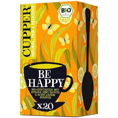 🍵 Cupper Be Happy Bio-Gewürztee und andere Sorten ab je 1,79€ (statt 3€)