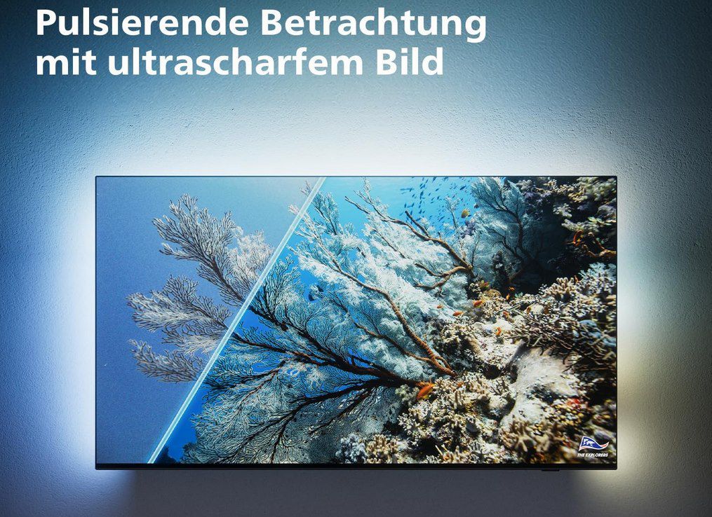 Philips 50PUS8309 Ambilight 4K LED Smart TV für 459,99€ (statt 524€)
