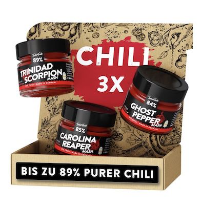 🌶️ TIMBER TASTE Premium Chili Sauce Geschenkset für 15,47€ (statt 24€)