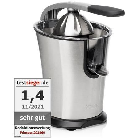 🍊 Princess Master Juicer Pro mit Edelstahl Presskegel für 53,19€ (statt ...