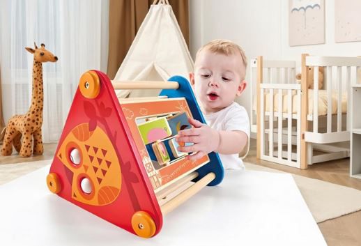 Hape E0434 - Tierische Action-Box, Motorikspielzeug für 18,50€ (statt 31€)