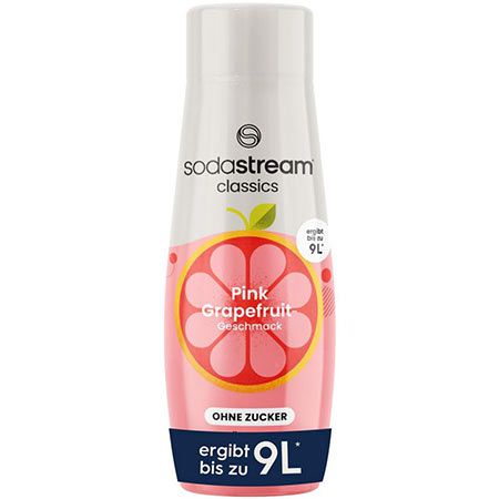 🥤 SodaStream Sirup Pink Grapefruit ohne Zucker, 440ml ab 3,29€ (statt 5 ...