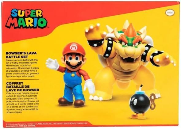 Nintendo Super Mario, Bowsers Lava Battle Set für 26,10€ (statt 33€)