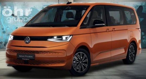 🚐 Volkswagen T7 Multivan e-Hybrid mit 177 PS für 391,51€ mtl. - LF 0.55