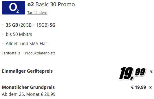 🤩 Samsung Galaxy A55 für 19,99€ + o2 35GB 5G für 19,99€ mtl.