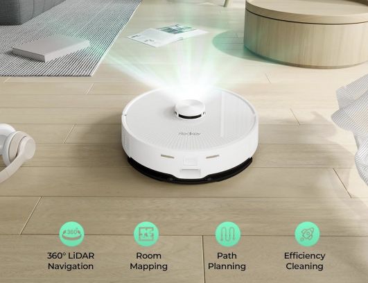 Redkey R10 Saugroboter mit Absaugstation & Wischfunktion für 159,54 ...