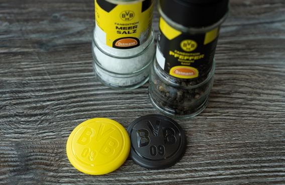 🧂 BVB x Ostmann Gewürzmühlen-Set mit Salz & Pfeffer für 10,32€ (statt 12€)