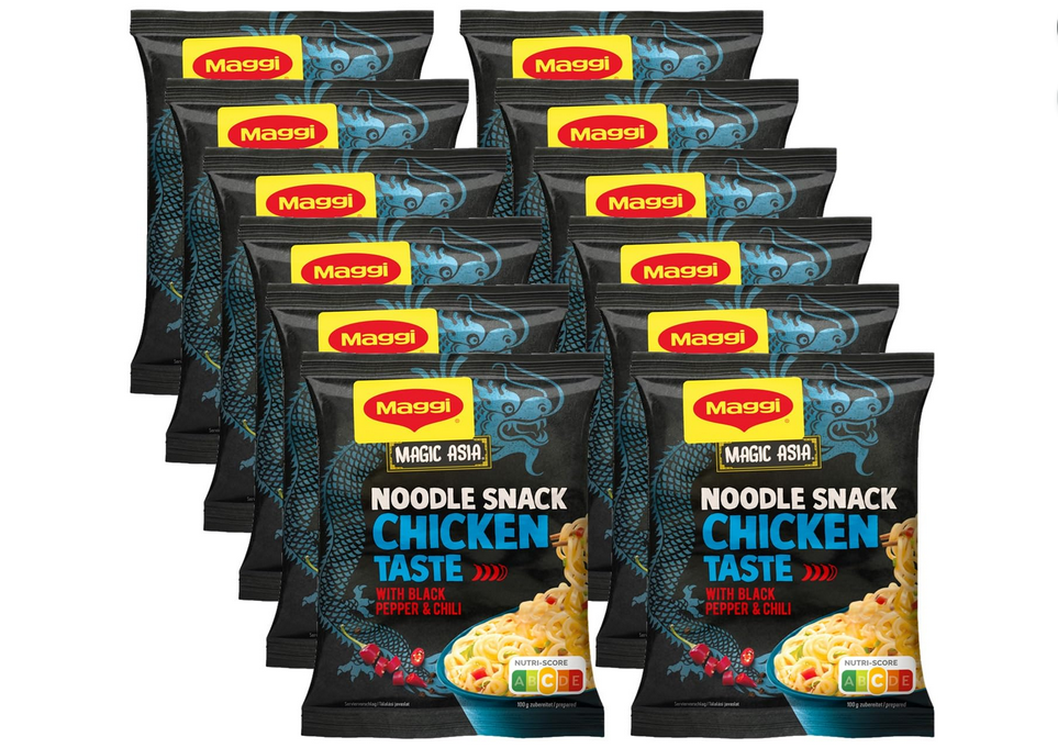 🍜12x Maggi Magic Asia Instant Nudel Snack Huhn je 65g für 8,63€ (statt 11€)